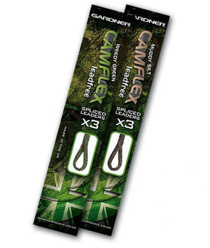 Gardner Camflex Lead Free Leader Brown 1m x 3 – Bankside Tackle