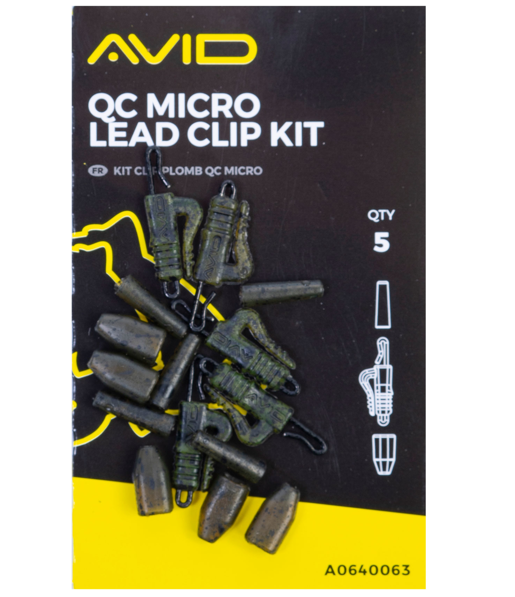 Avid Carp QC Micro Lead Clip Kit – Bankside Tackle