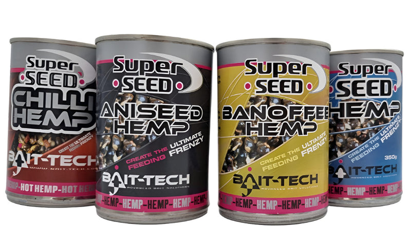 Bait Tech Super Seed Tinned Aniseed Hemp – Bankside Tackle