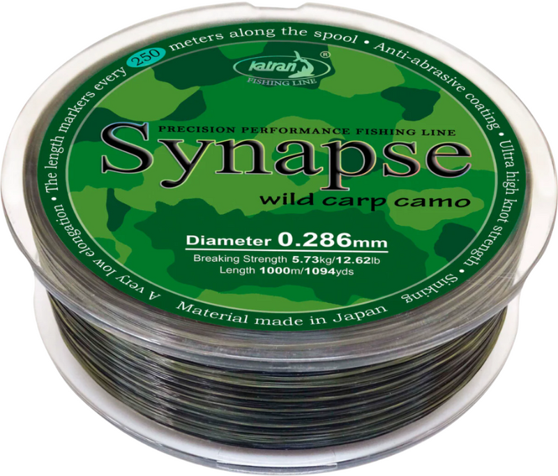 Katran Synapse Wild Carp Camo Main line – Bankside Tackle