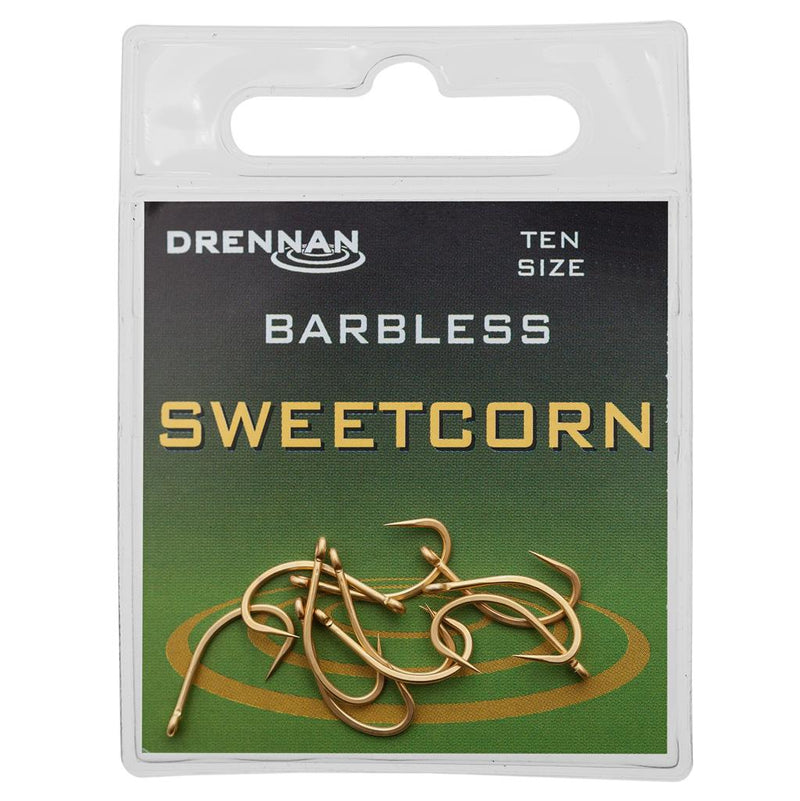 Drennan Sweetcorn Barbless Eyed Hook – Bankside Tackle